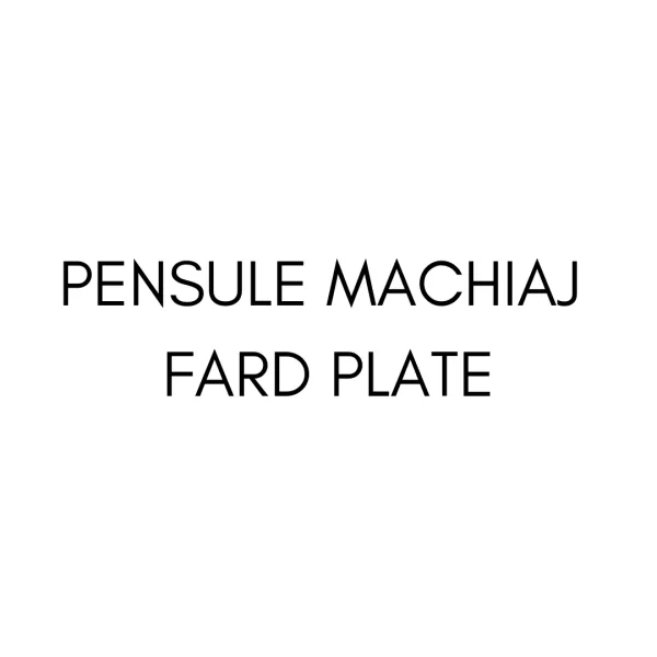 Pensule Plate/Fard
